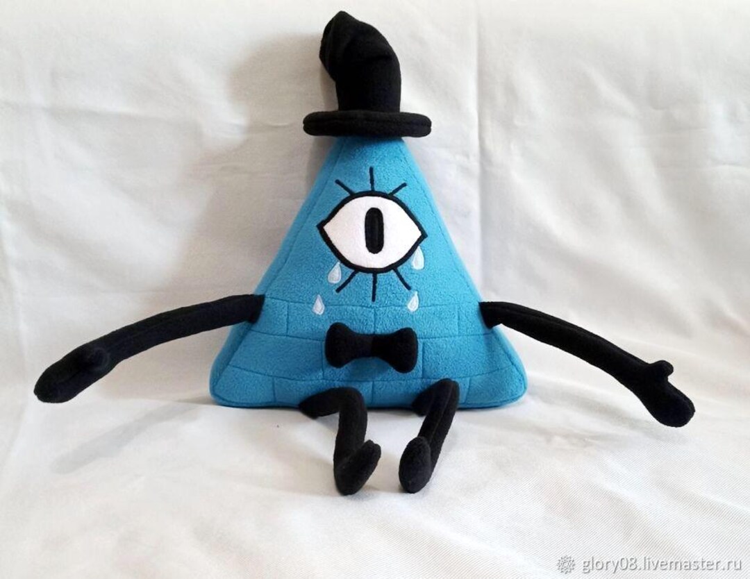 Will Cipher Plush Toy, Gravity Falls, Handmade Soft Toy, Gravity Falls Plushie - Etsy