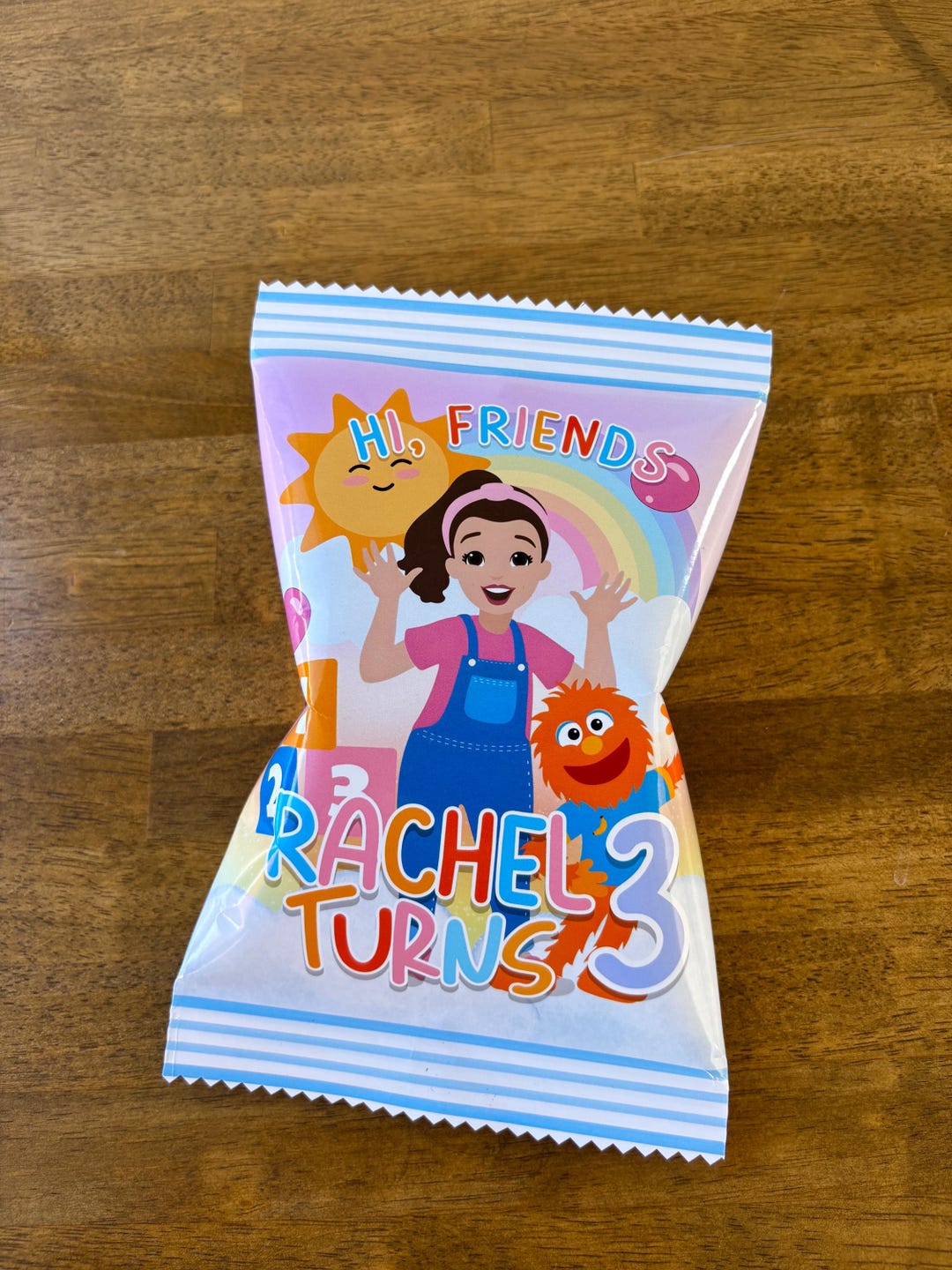 Ms. Rachel Chip Bags | Personalized Birthday Party Favor - Etsy Canada