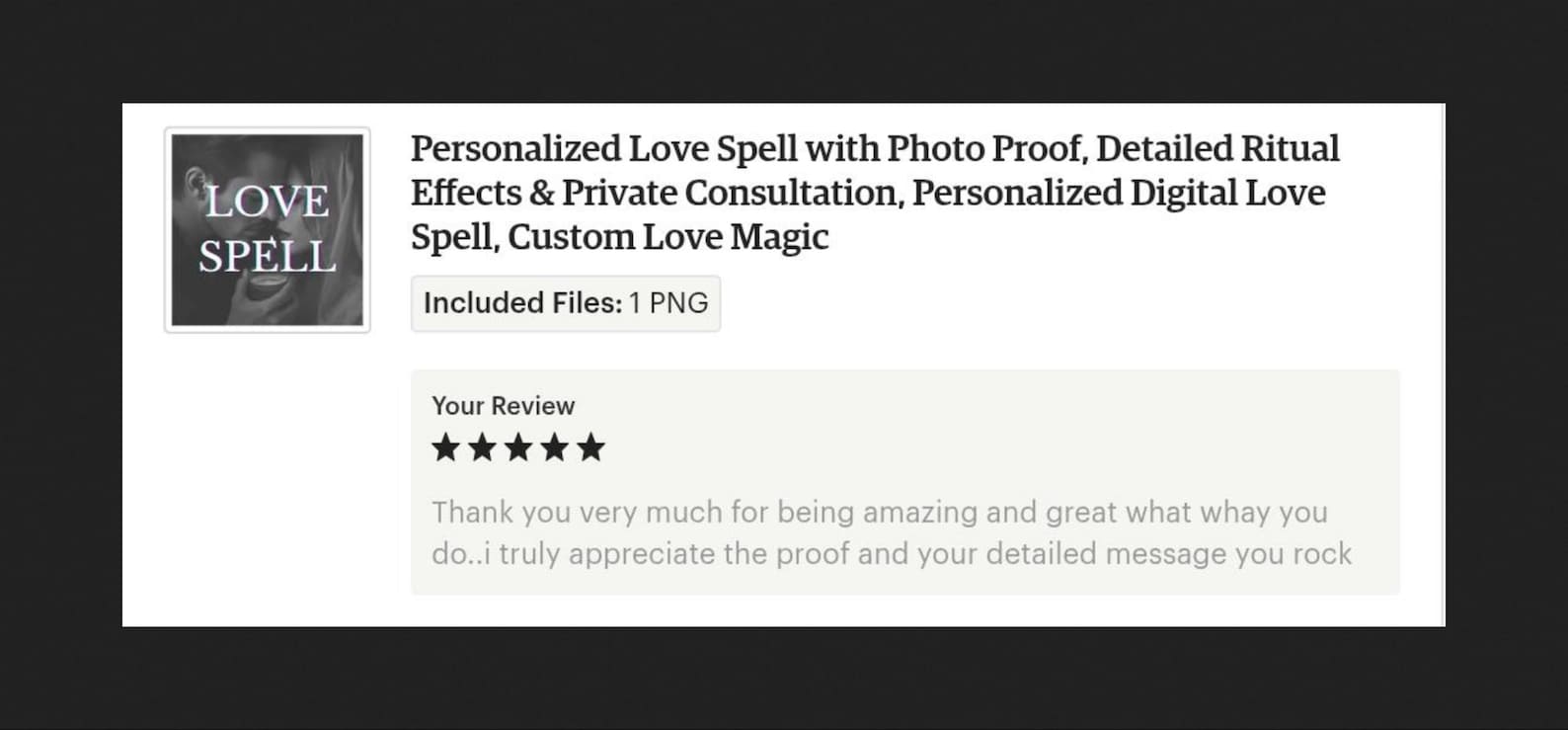 Custom Win a Court Spell With Photo Proof & Personalized Guidance ...