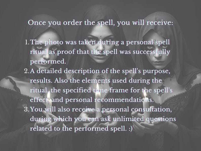 Custom New Beginnings Spell With Photo Proof & Personalized Guidance ...
