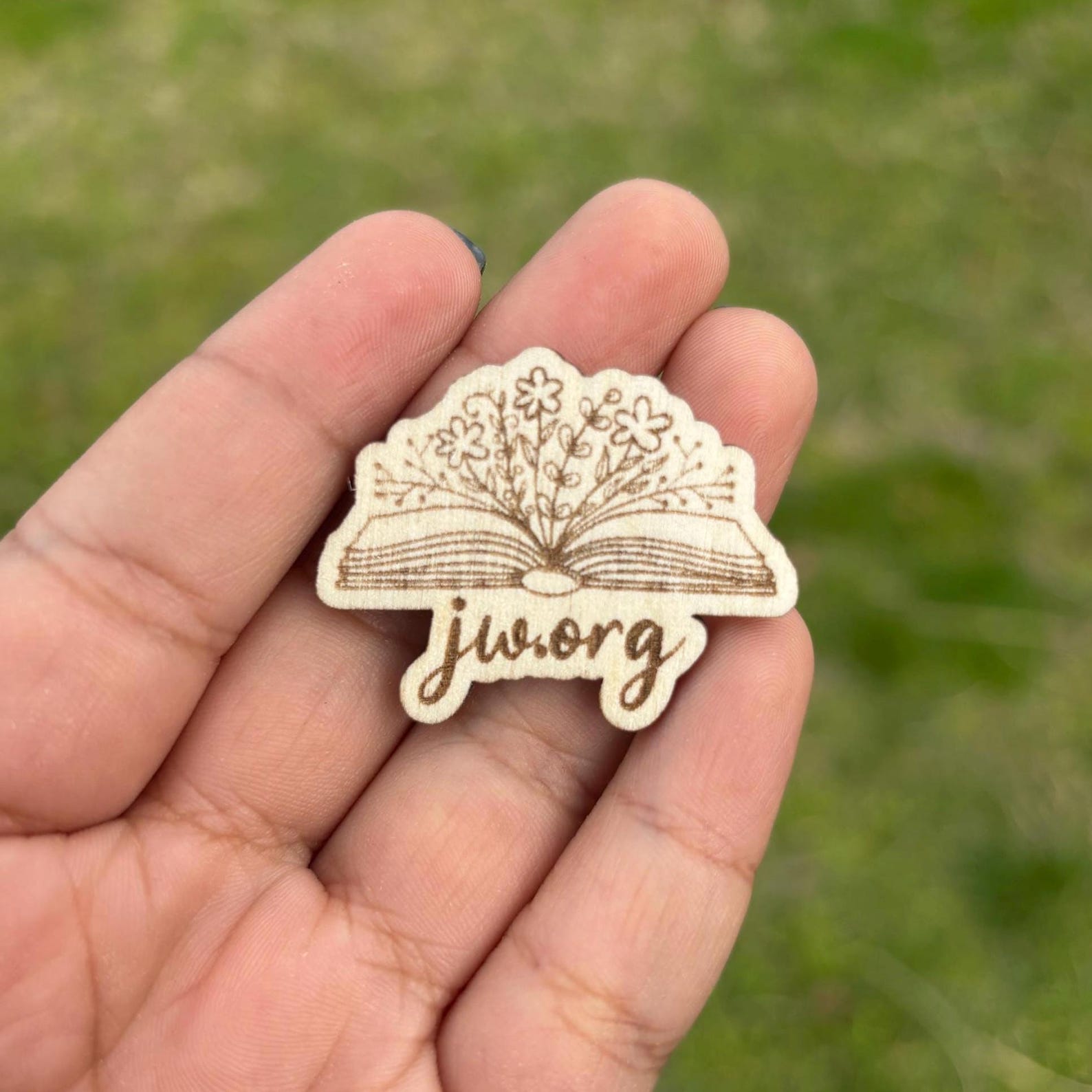 Jw.org Wooden Pin - Etsy