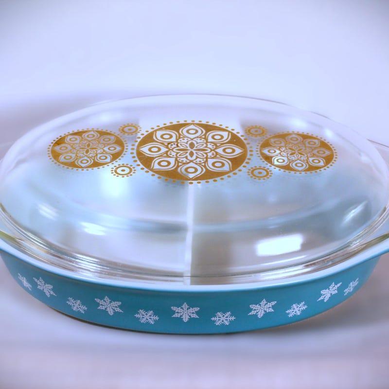 Pyrex Snowflake - Etsy