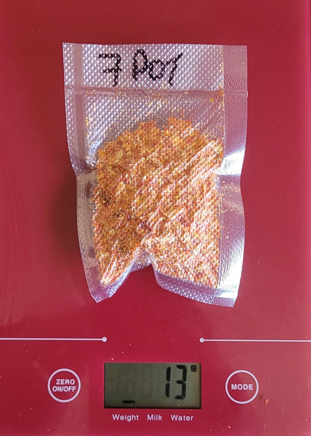 7 Pot Primo Powder medium to Finesuper Extreme Chilli. 10grms of Evil ...