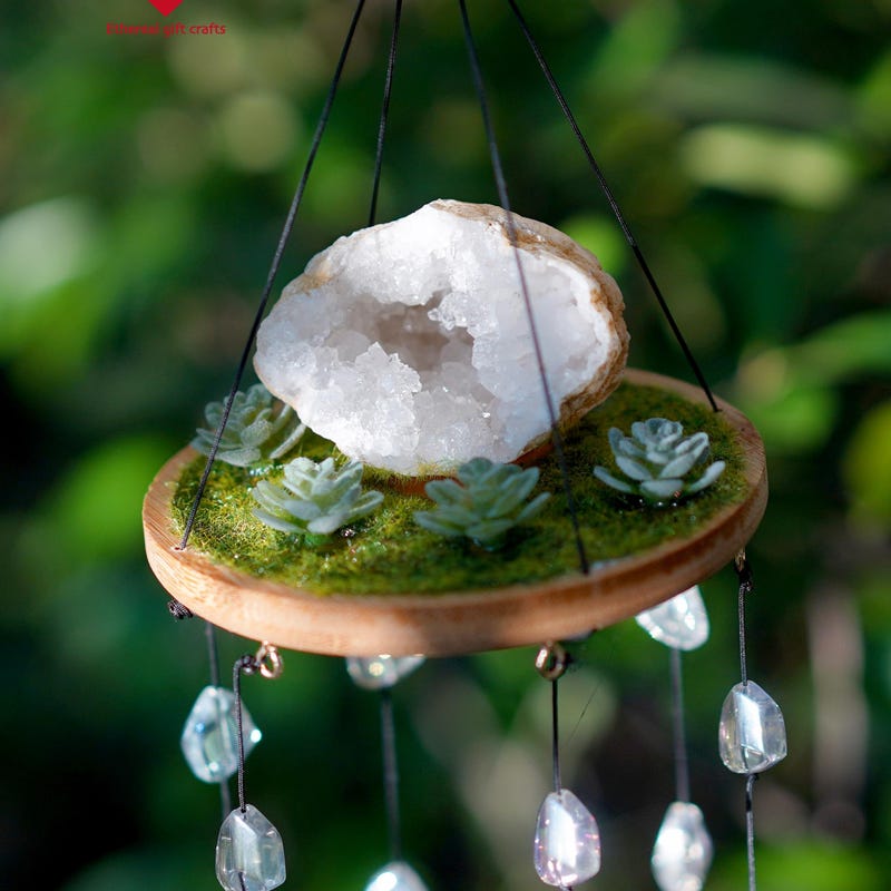 Crystal Wind Chime - Etsy