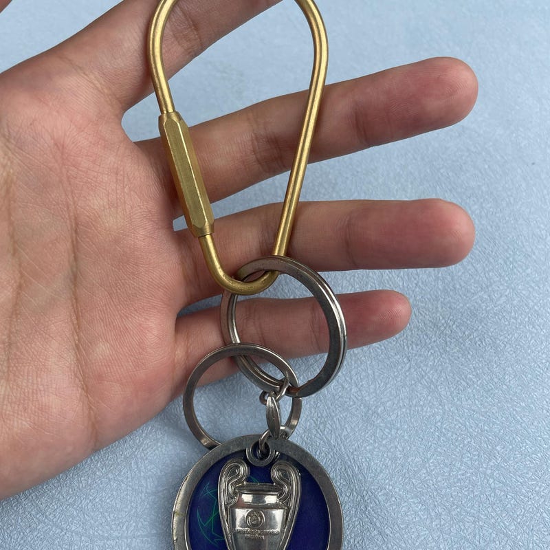 Brass Keychain - Etsy