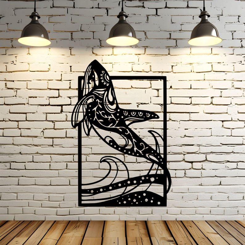 Orca Mandala SVG | Laser Cut Files for Glowforge, Cricut & CNC | Whale ...