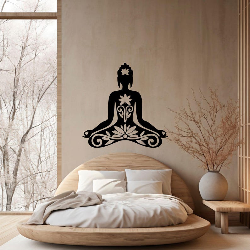 Buddha SVG DXF – Laser Cut Files | Buddha Vector | Cricut, Glowforge ...