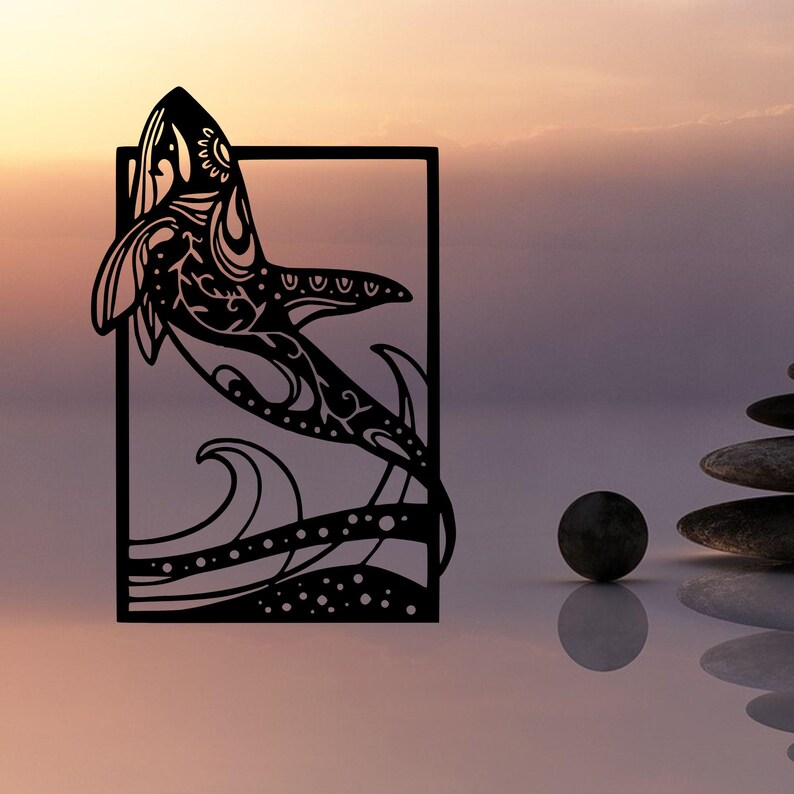 Orca Mandala SVG | Laser Cut Files for Glowforge, Cricut & CNC | Whale ...