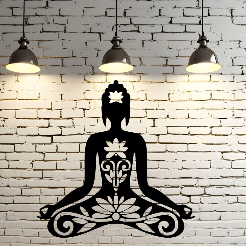 Buddha SVG DXF – Laser Cut Files | Buddha Vector | Cricut, Glowforge ...