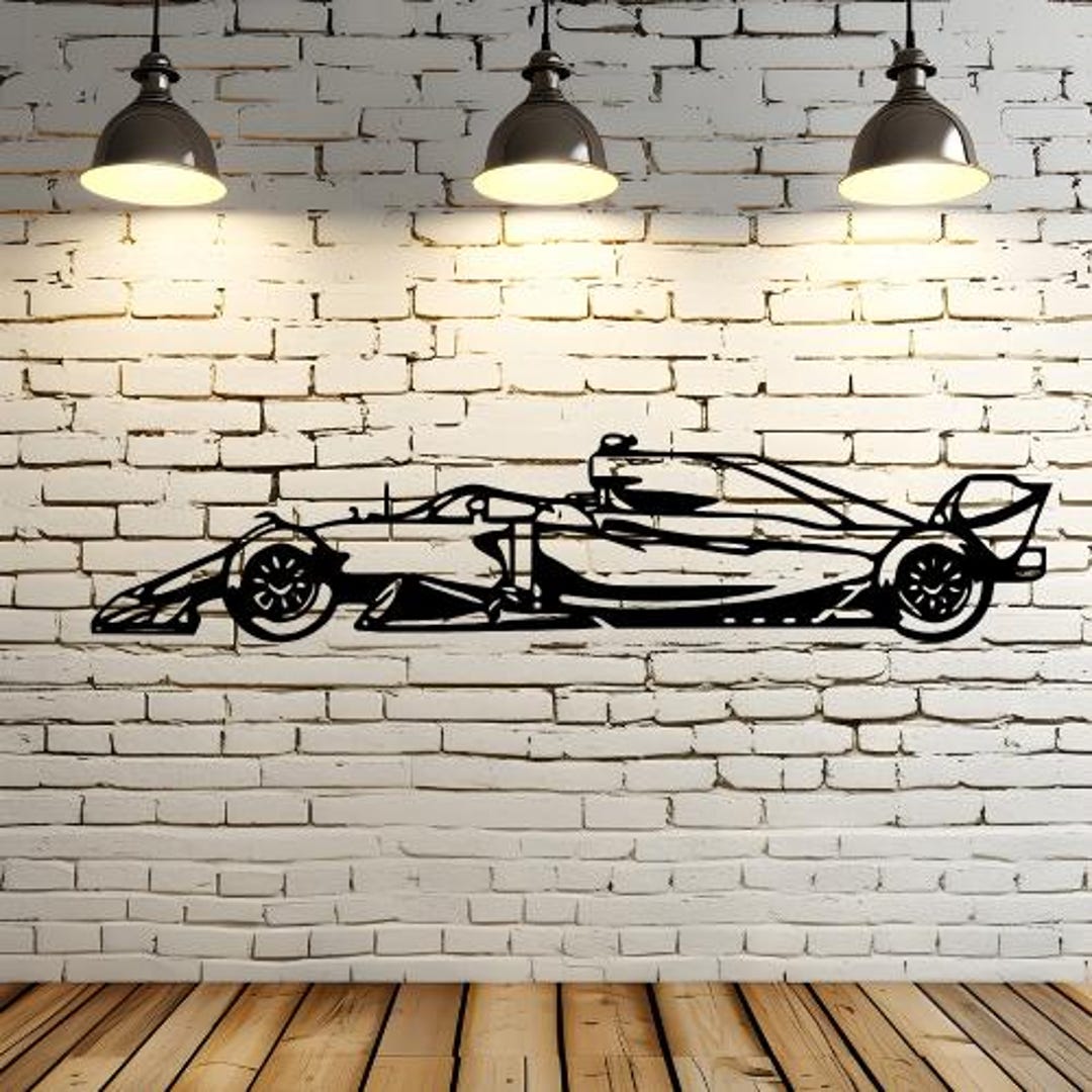 Formula 1 Car Laser Cut File | F1 Race Car SVG DXF | Digital Download ...