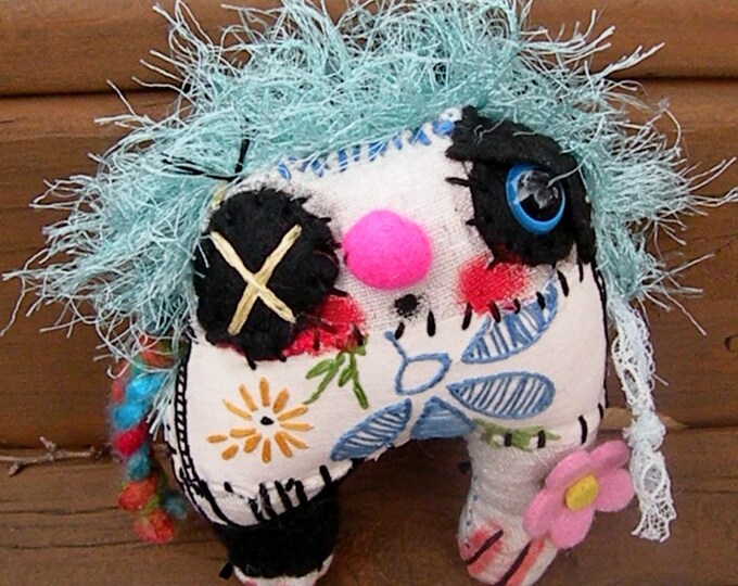 Flower the Ratty Tatty Hedgehog Monster - Etsy