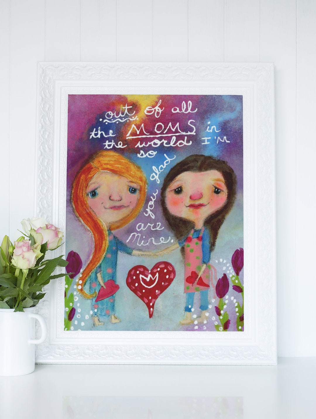 Momma Art Print, Best Momma Print, Momma Print, My Mom Art Print, Best ...