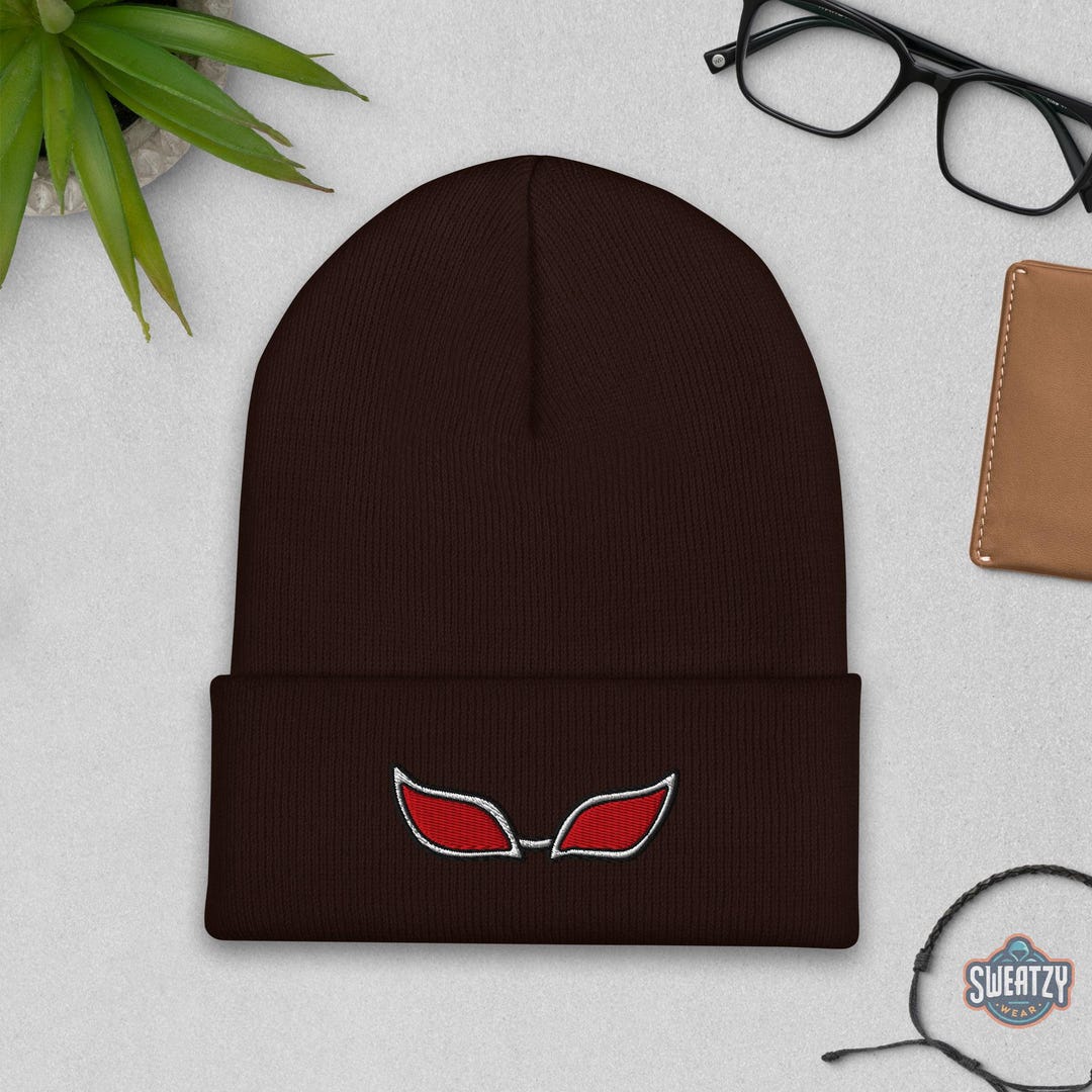 Embroidered Doffy Beanie: Pirate Anime Knit Hat - Etsy