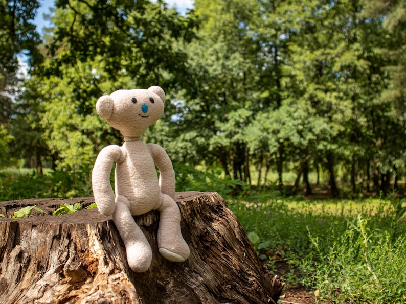 BEAR Alpha Plush - Handmade Stuffed Animal, Made to Order - Etsy