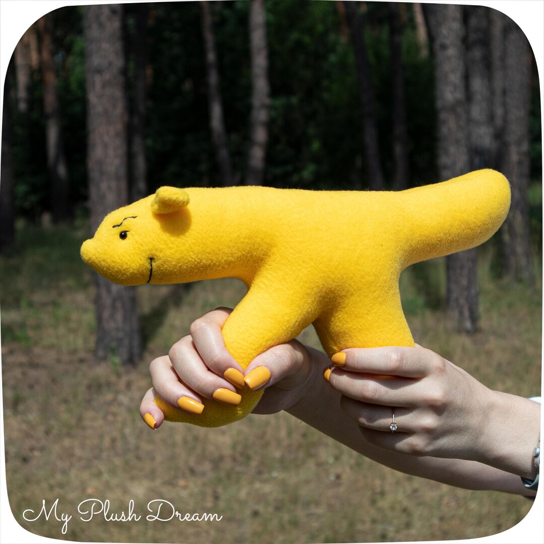 Hand Banana Plush - Aqua Teen Hunger Force Inspired - Handmade Meatwad ...