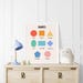 Shapes Poster: Educational Kids Room Wall Art - Etsy