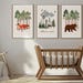 Adventure Awaits Kids Room Poster: Forest, Deer, Mountains - Etsy
