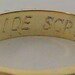 Inside Ring Engraving in Script or Block Fonts - Etsy