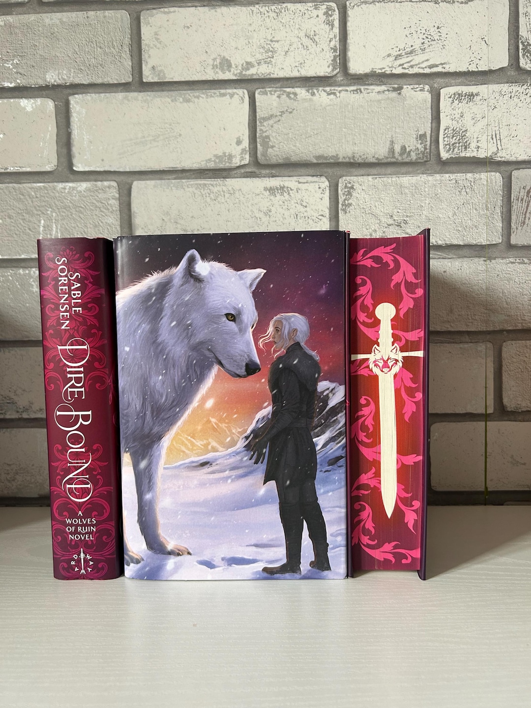 Direbound Sprayed Edge Hardback Book: Reversible Dustjacket, Hidden ...