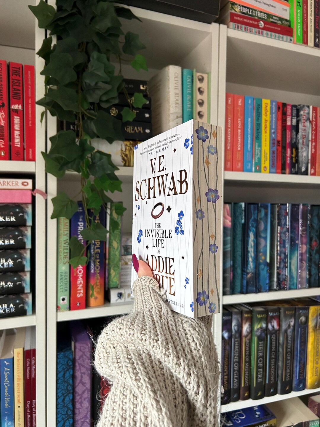 The Invisible Life of Addie Larue Painted Edge UK Edition - Etsy UK