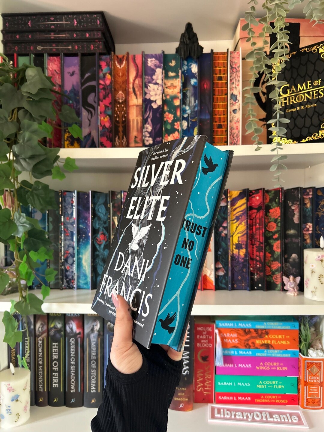 Silver Elite by Danni Francis With Sprayed Edges - Etsy