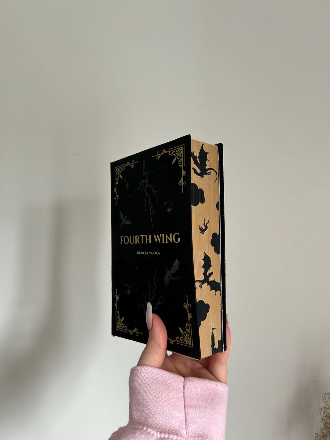 Fourth Wing Rebind Special Edition With Sprayed Edges - Etsy