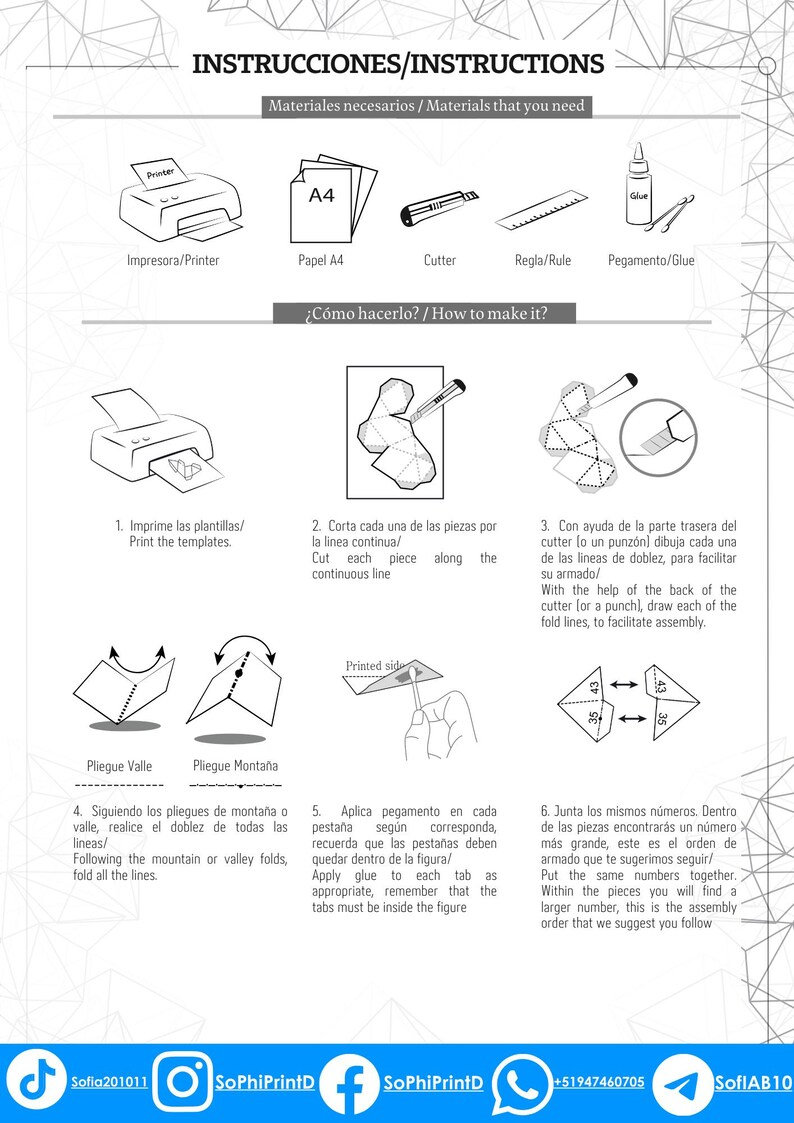 Anxiety Mask, Anxiety Mask, Papercraft, Halloween, Diy, Template, PDF ...