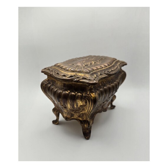 Antique 1800's French Déposé Art Nouveau Bronze Flora… - Gem