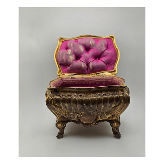 Antique 1800's French Déposé Art Nouveau Bronze Flora… - Gem