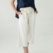 Linen Capri Pants White Linen Pants Wide Leg Pants Summer - Etsy