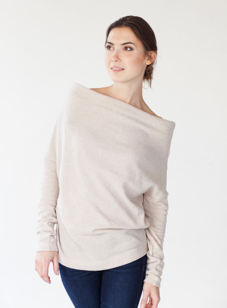 Chic sweater Elegant sweater Minimalist sweater LeMuse | Etsy