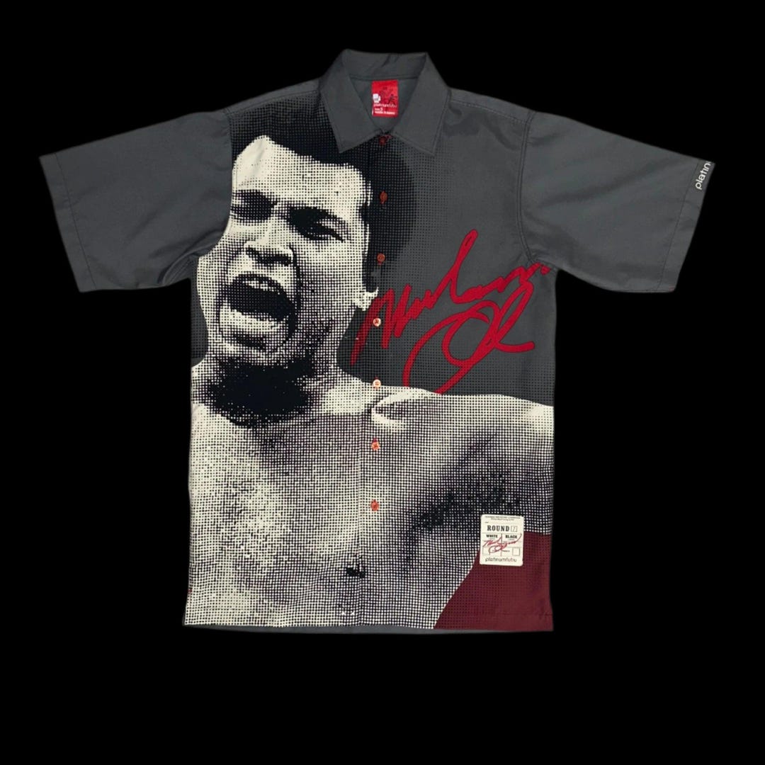 Platinum Fubu Muhammad Ali Shirts M - Etsy