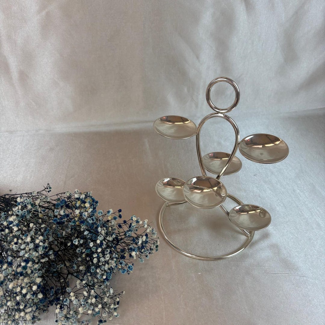 Decorative 999k Silver Macaron and Dessert Stand, Thoughtful ...