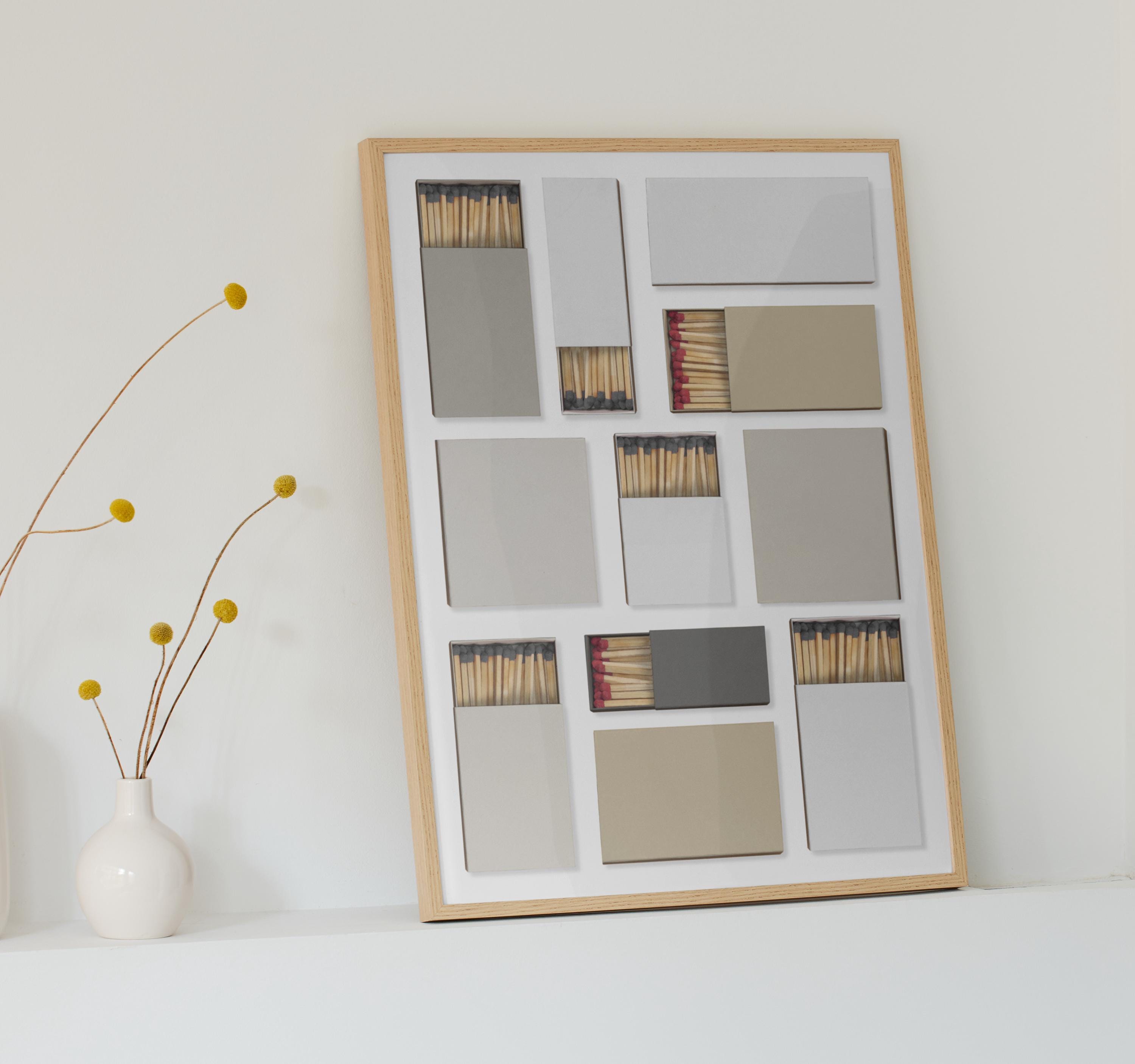 DIY Neutral Matchbox Template, Custom Canva Match Box Poster, Editable ...