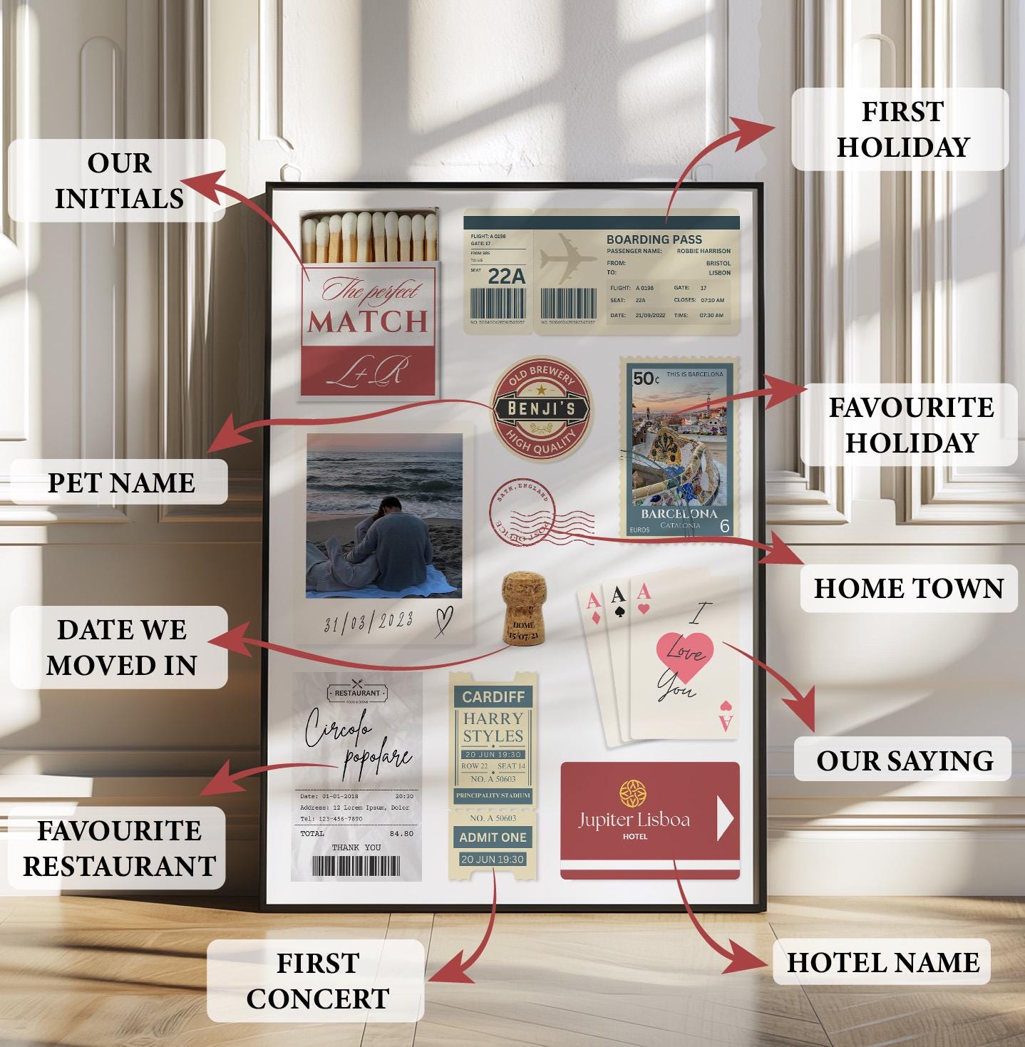 DIY Memory Matchbox Template Print, Canva Match Box Poster, Editable ...