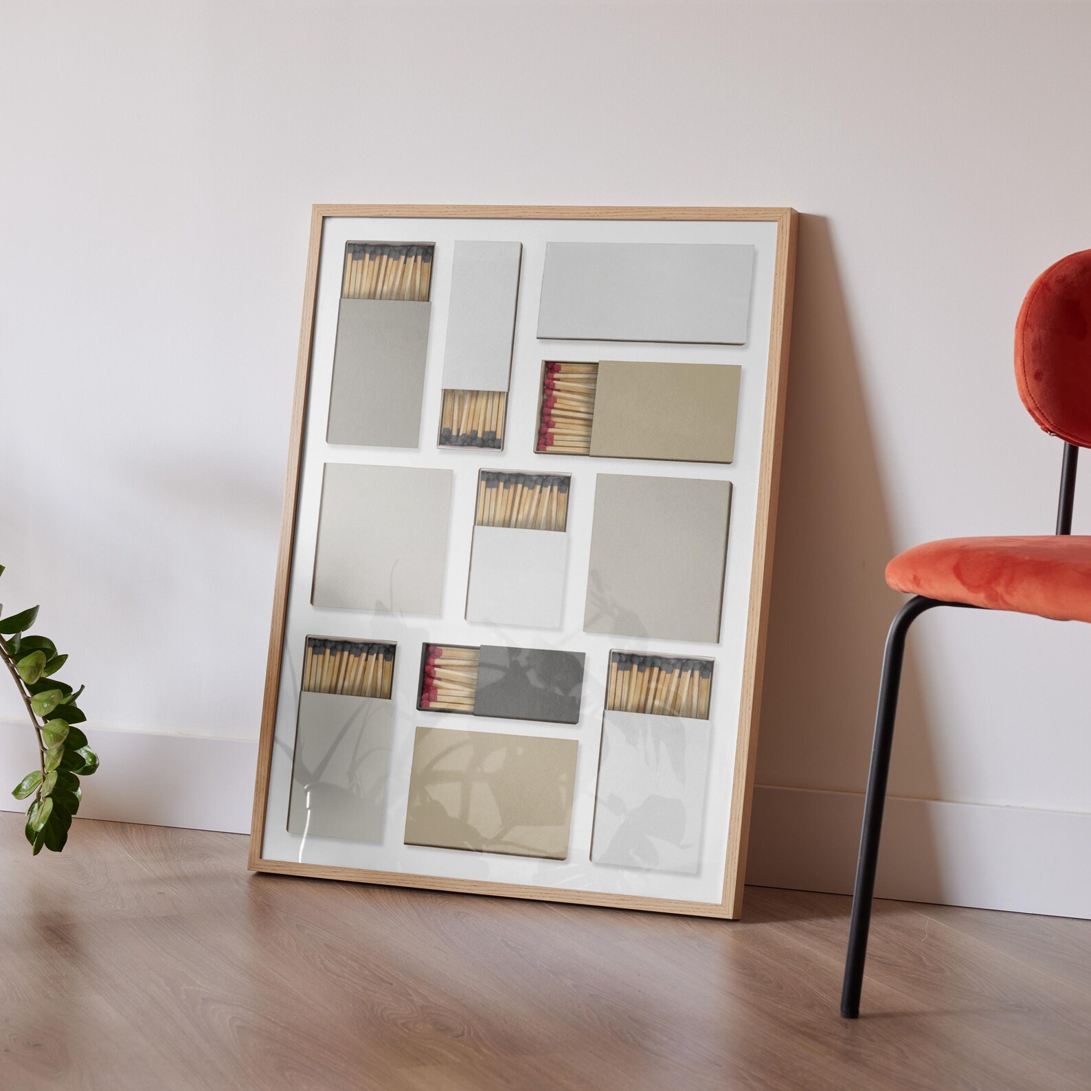 DIY Neutral Matchbox Template, Custom Canva Match Box Poster, Editable ...