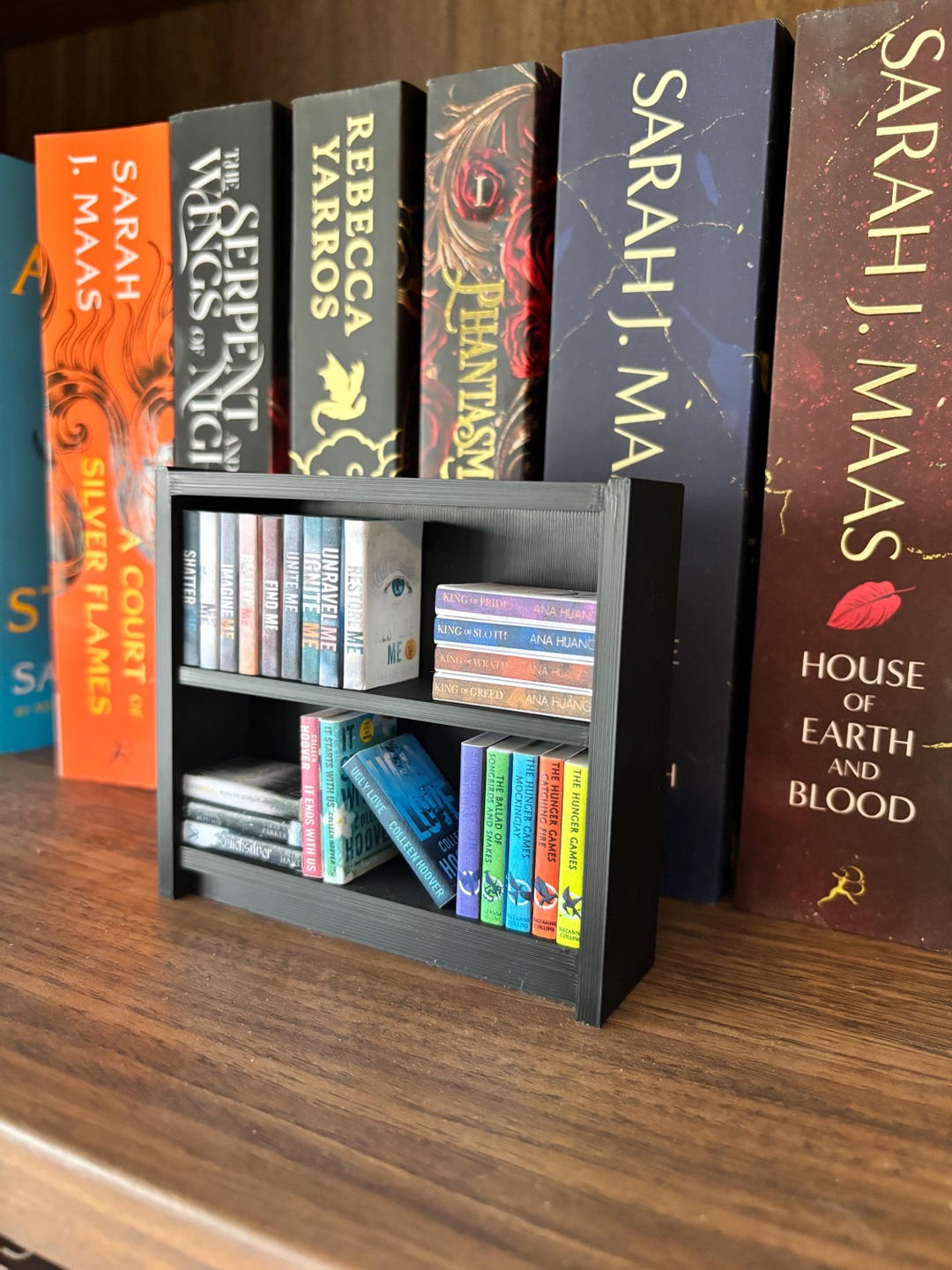 Mini IKEA Billy Bookcase - Short | 36 Book Capacity | TBR Jar 2025 ...
