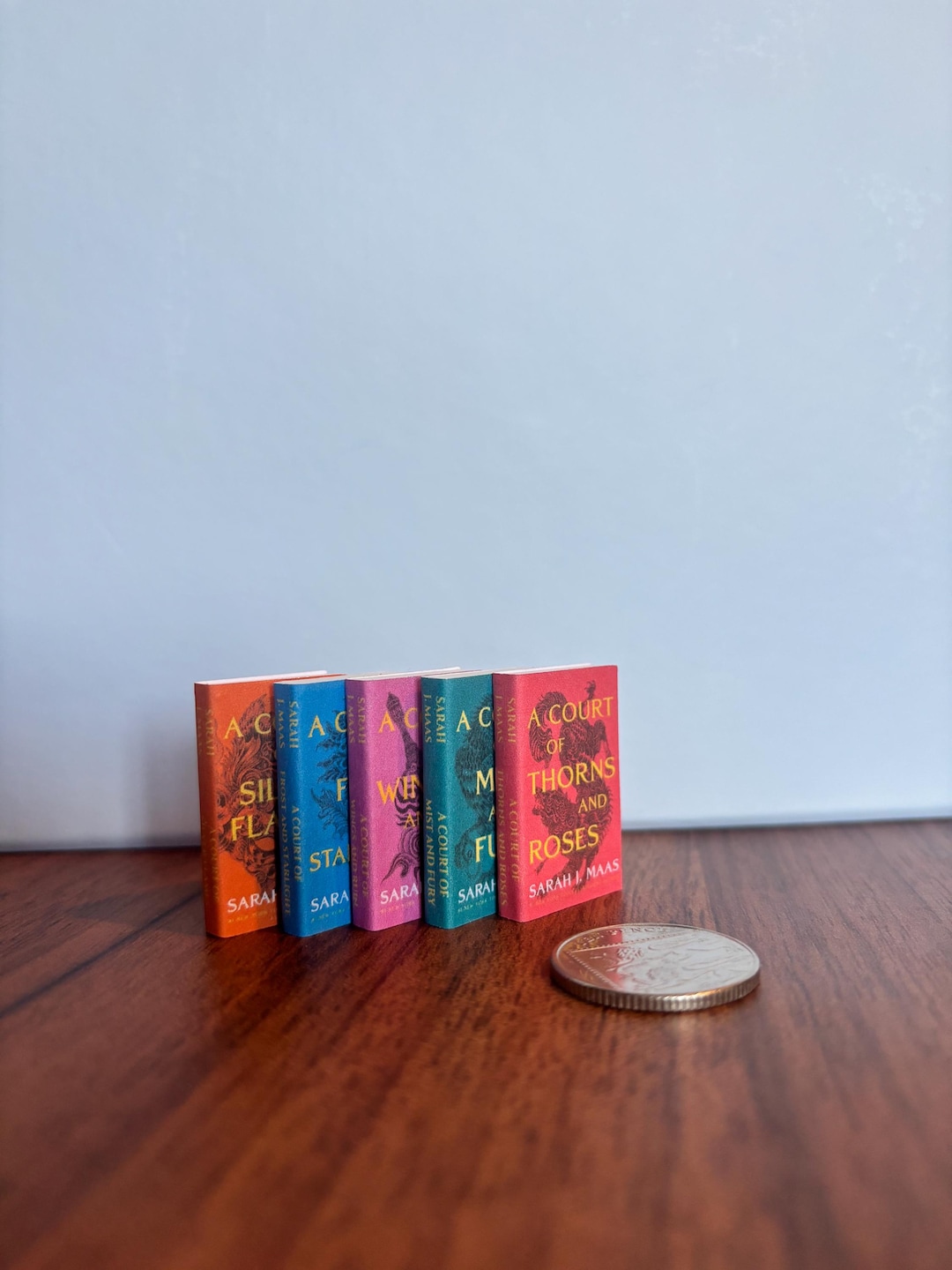 Handmade Mini Books - ACOTAR Series by Sarah J Maas (individual Books ...