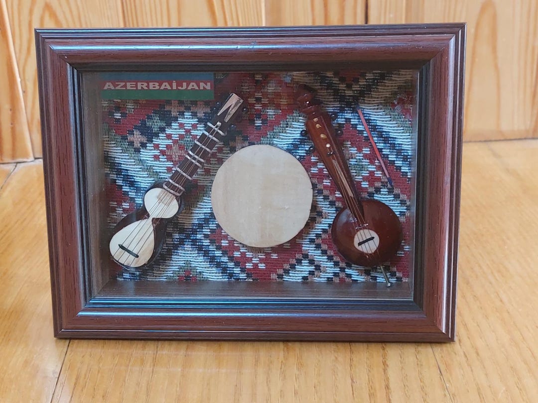 Handmade Azerbaijan's Traditional Musical Instruments Frame Home Decor ...