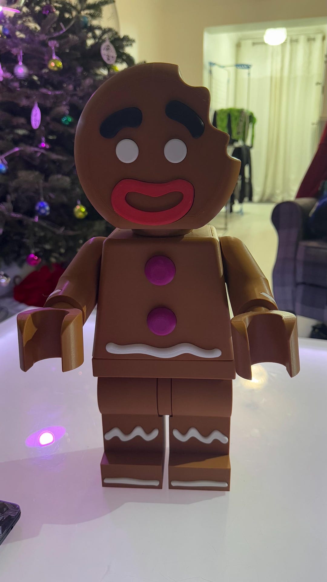 Giant Gingerbread Lego Style Man - Etsy