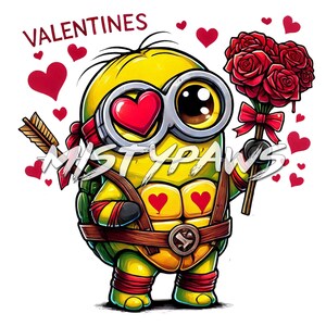 Valentine Minion PNG T-shirt Design 300 DPI Digital Art for Posters ...