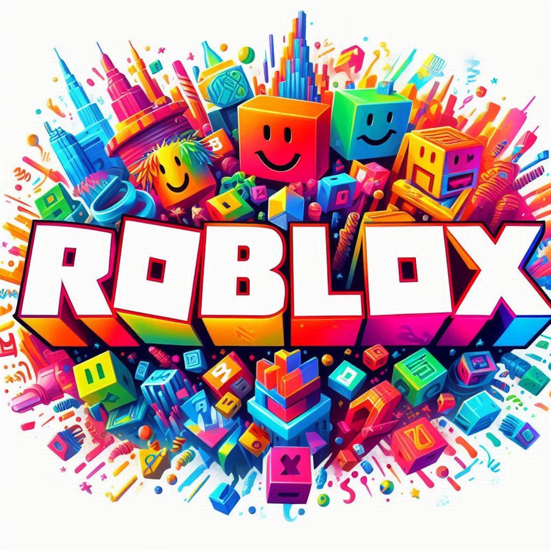 Diseño de camiseta Roblox PNG Roblox DTF Arte digital de 300 DPI para carteles, calcomanías ...