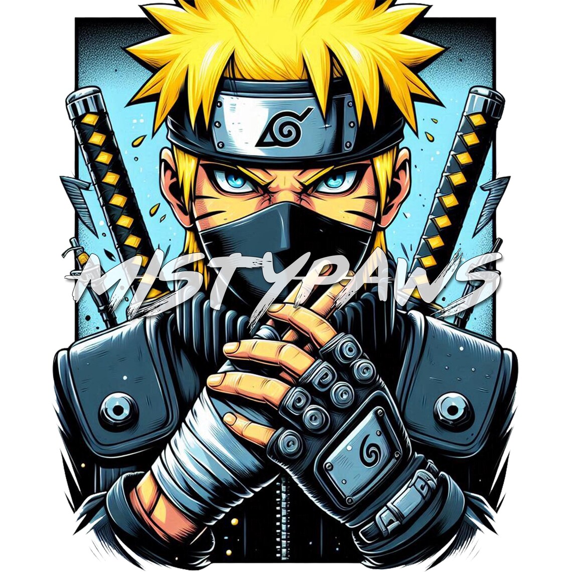Naruto PNG Naruto SVG T-shirt Design 300 DPI Digital Art for Posters ...