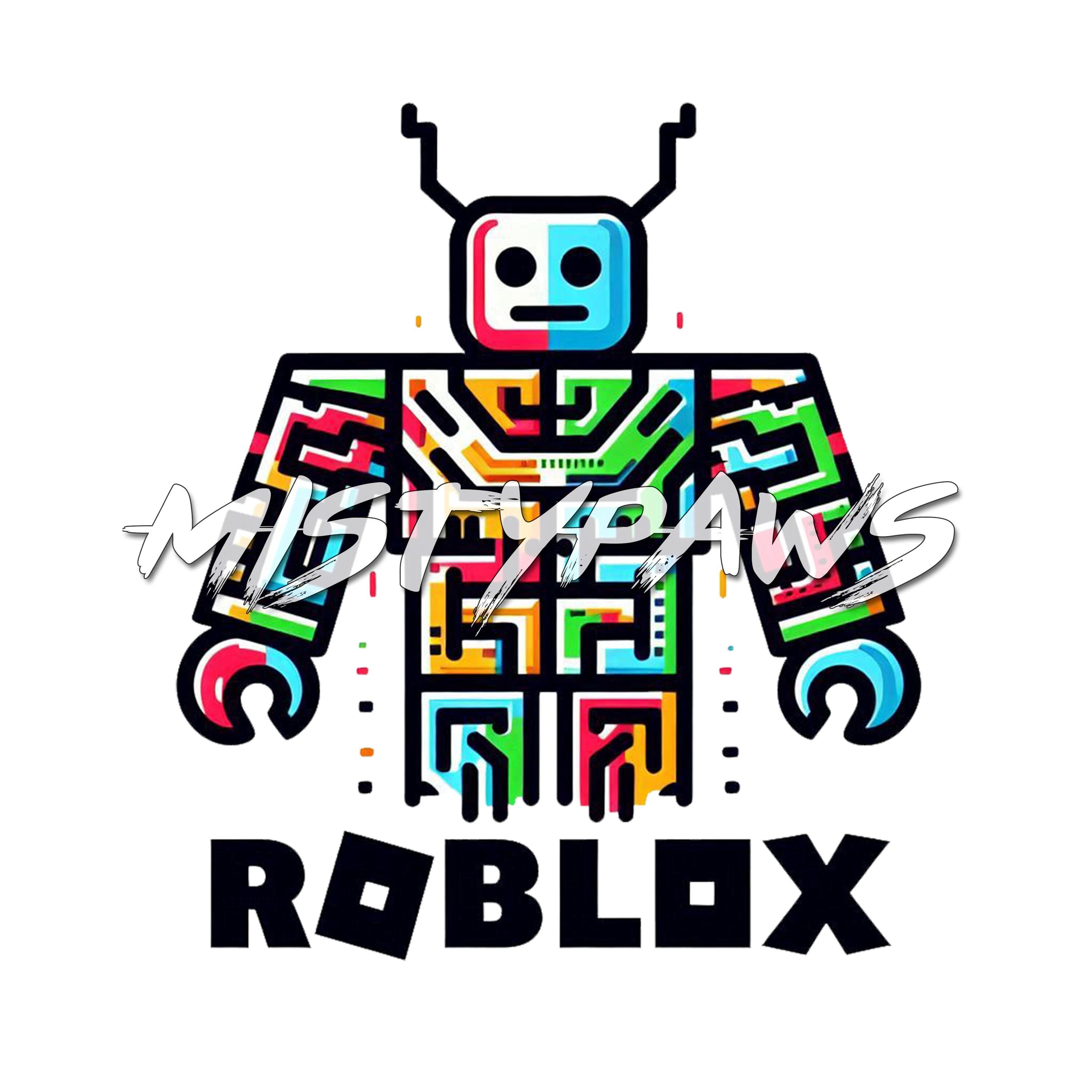 Roblox PNG Roblox DTF T-shirt Design 300 DPI Digital Art for Posters ...