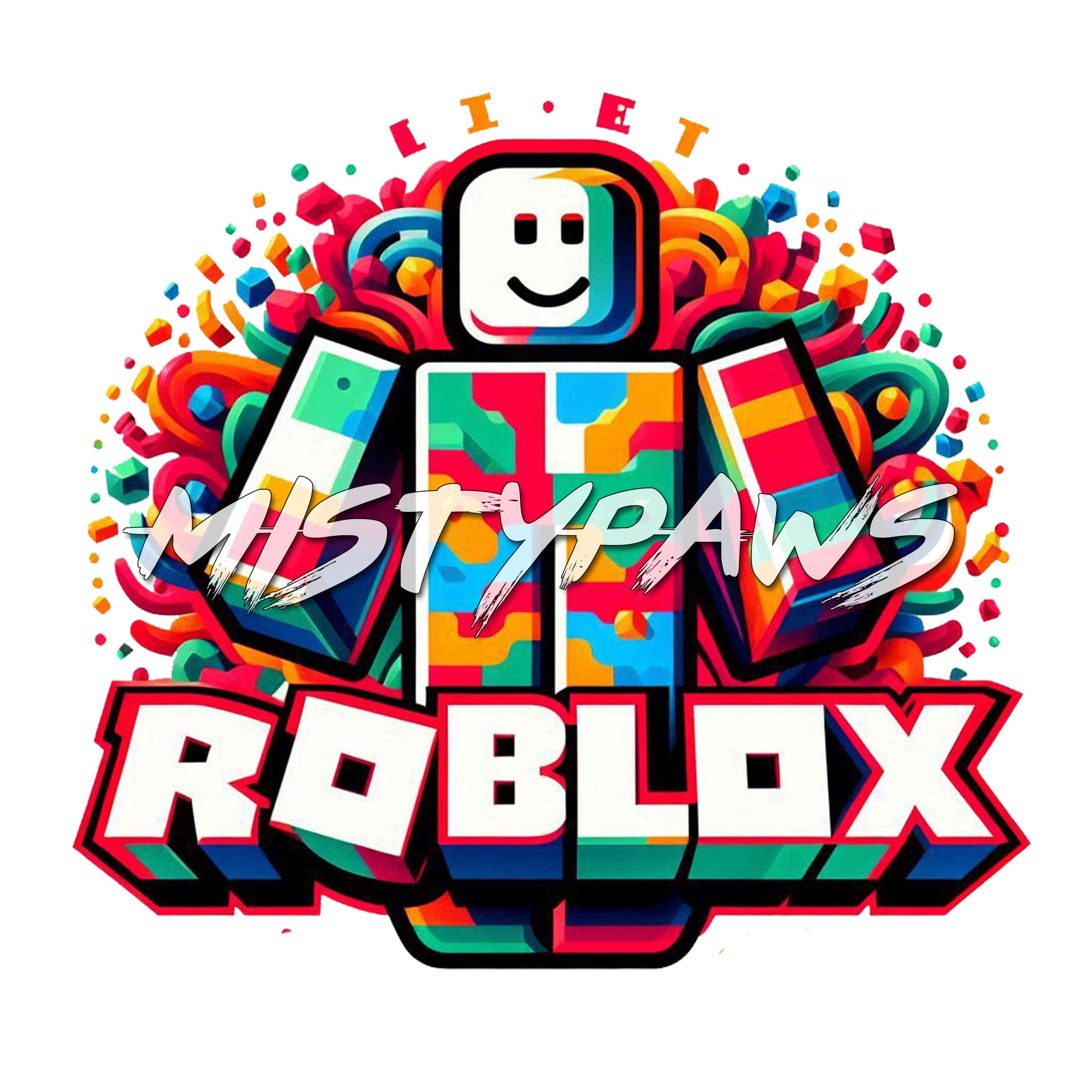 Roblox PNG Roblox DTF T-shirt Design 300 DPI Digital Art for Posters ...