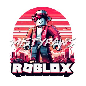 Roblox PNG Roblox DTF T-shirt Design 300 DPI Digital Art for Posters ...