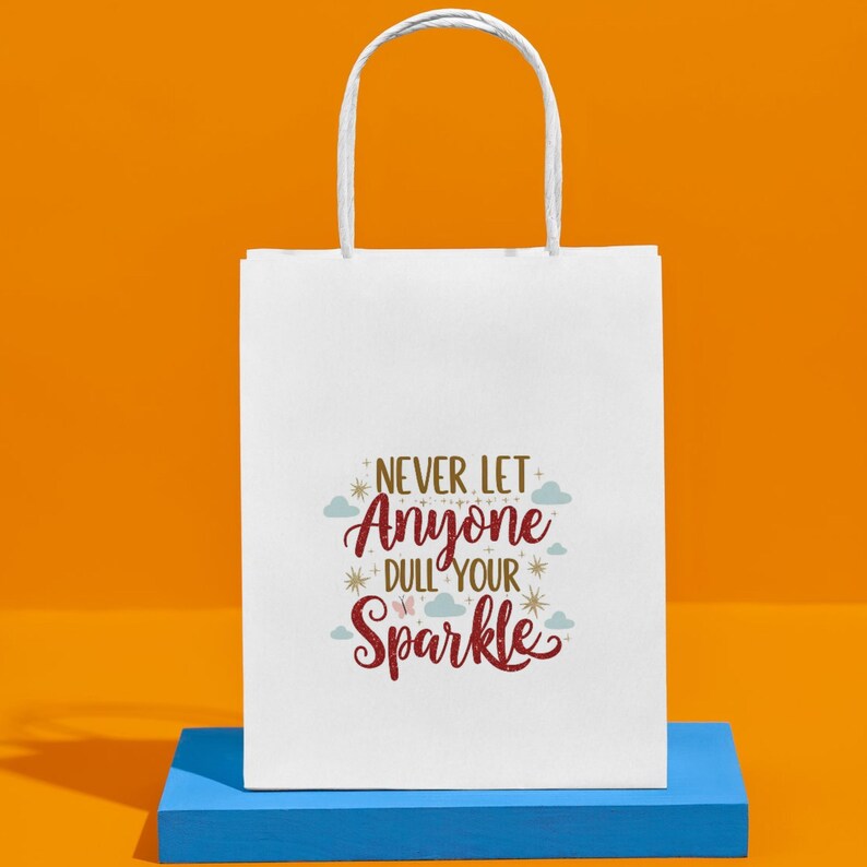 Motivational Quote Art: Never Dull Your Sparkle (digital Download) - Etsy