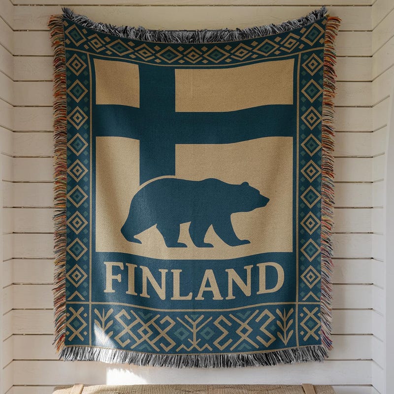 Wall Tapestry Finland - Etsy