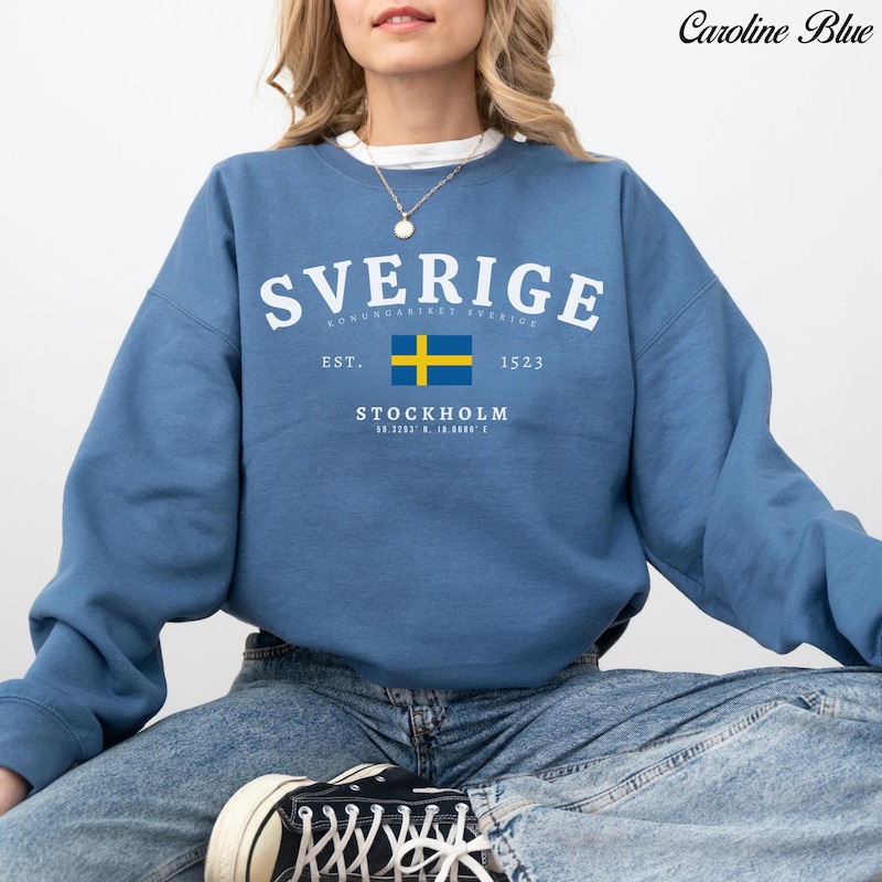 Sverige Tee Shirts - Etsy