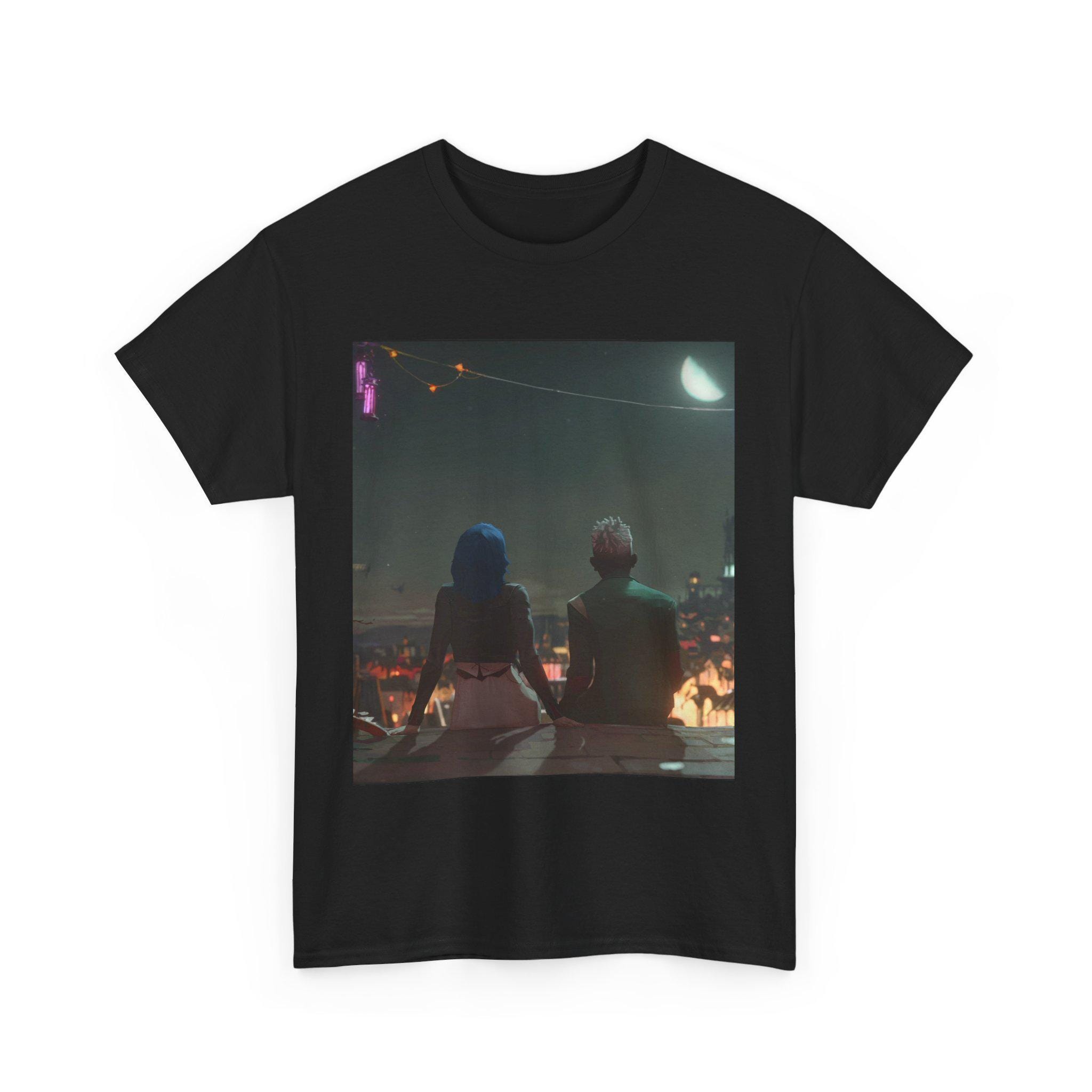 Jinx and Ekko Tshirt, Arcane Tshirt Jayvik Jinx, Jayce, Caitlyn, Ekko ...